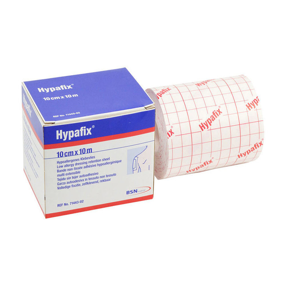 Hypafix Conformable Adhesive Retention Tape - 10cm x 10m 1/EA – HANS ...
