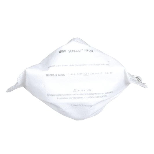 N95 VFlex™ Healthcare Particulate Respirator and Surgical Mask - 1804 ...